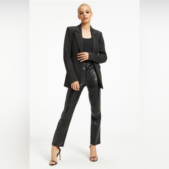 Good American | Pants & Jumpsuits | Nwt Good American Good Classic Faux ...